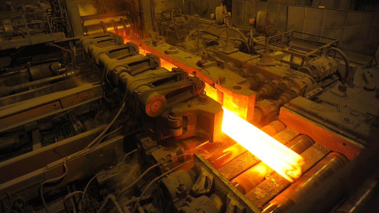 In den Stahlhütten herrschte Stille